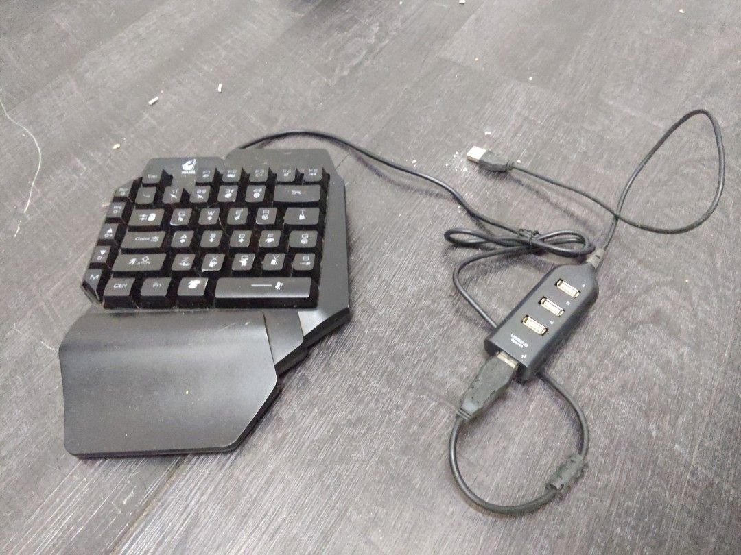 Left side gaming keyboard, Computers & Tech, Parts & Accessories ...