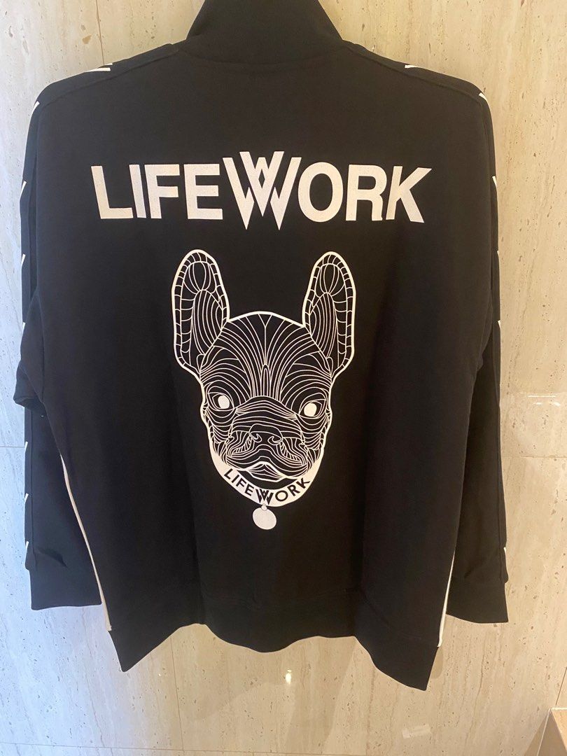 LifeWork track jacket, Men's Fashion, Activewear on Carousell