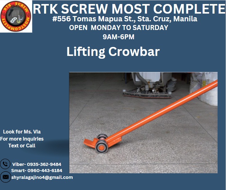 Lifting Crowbar, Commercial & Industrial, Construction Tools ...