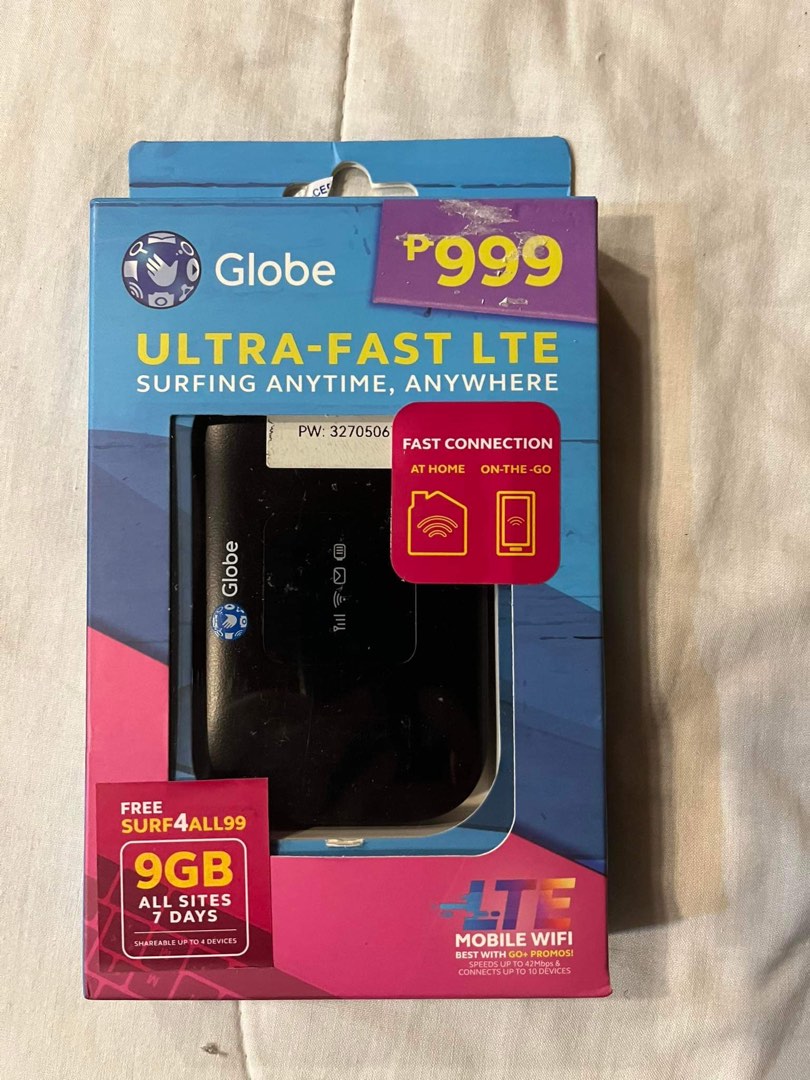 Like New Globe Gomo Pocket Wifi, Mobile Phones & Gadgets, Other Gadgets ...
