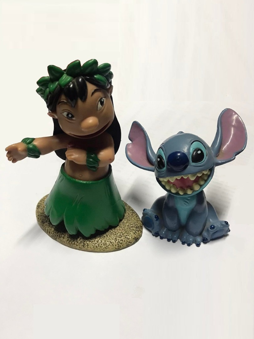 Lilo & Stitch Disney Collectible Figure Set Sale on Carousell