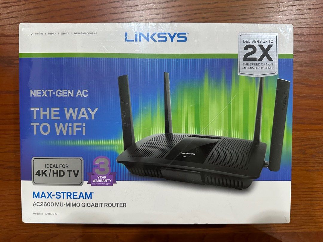 Linksys AC2600 Max-Stream, Computers & Tech, Parts & Accessories ...