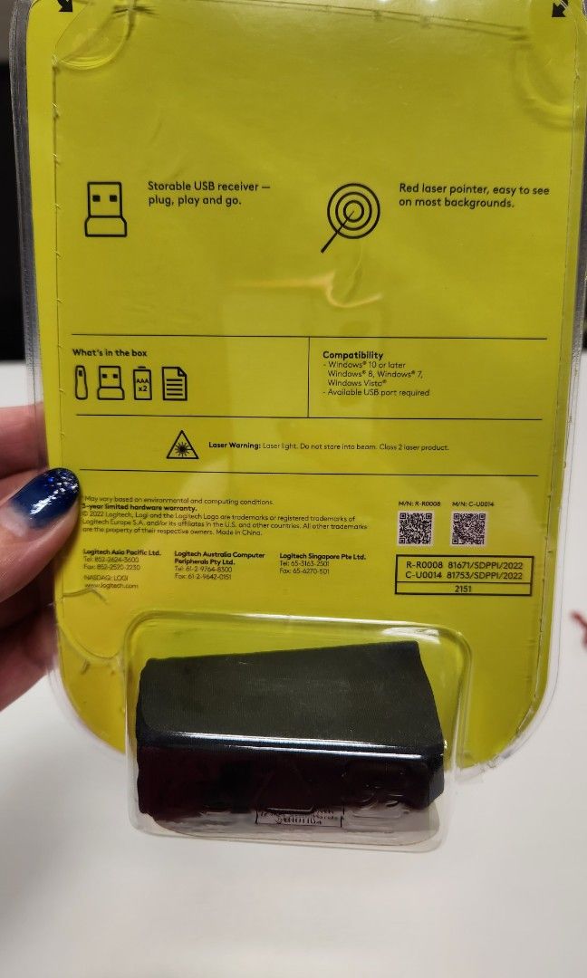 Logitec R400 Laser Presentation Remote Price Negotiable Computers And Tech Office And Business