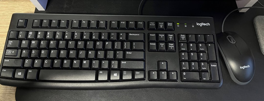 Logitech Keyboard And Mouse Computers And Tech Parts And Accessories Computer Keyboard On Carousell