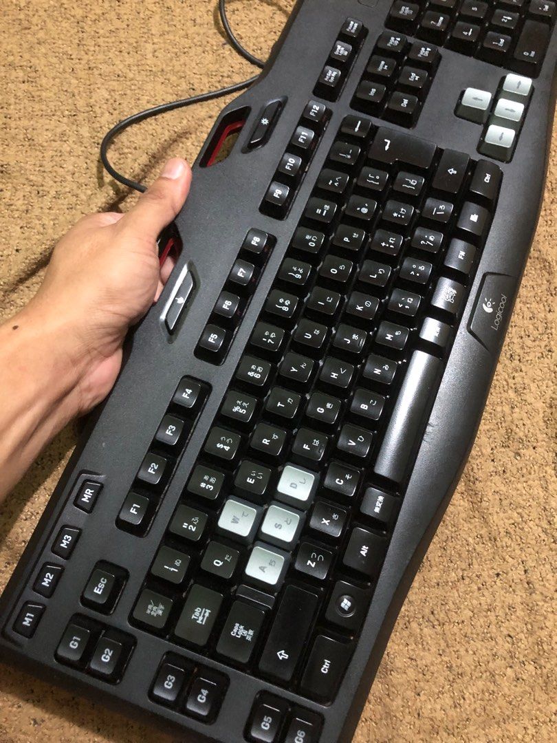 Logitech/Logicool jpn G105 multimedia keyboard on Carousell