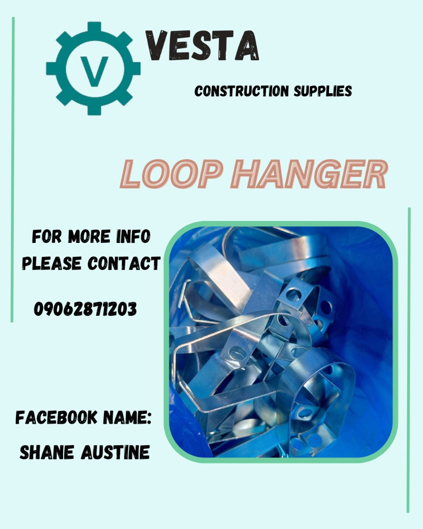LOOP HANGER, Commercial & Industrial, Construction Tools & Equipment on ...