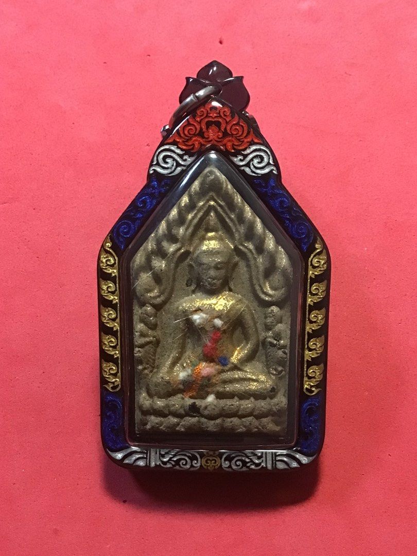 LP Anan Phra Khun Paen Prai Sub Anan (Embedded with Silver Takrut,Hair ...