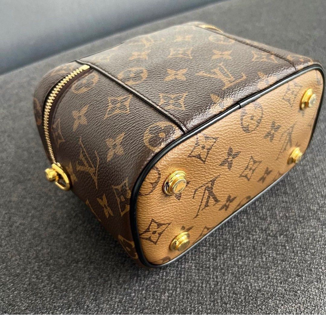 LV Vanity Pm Monogram reverse Ghw, Luxury, Bags & Wallets on Carousell
