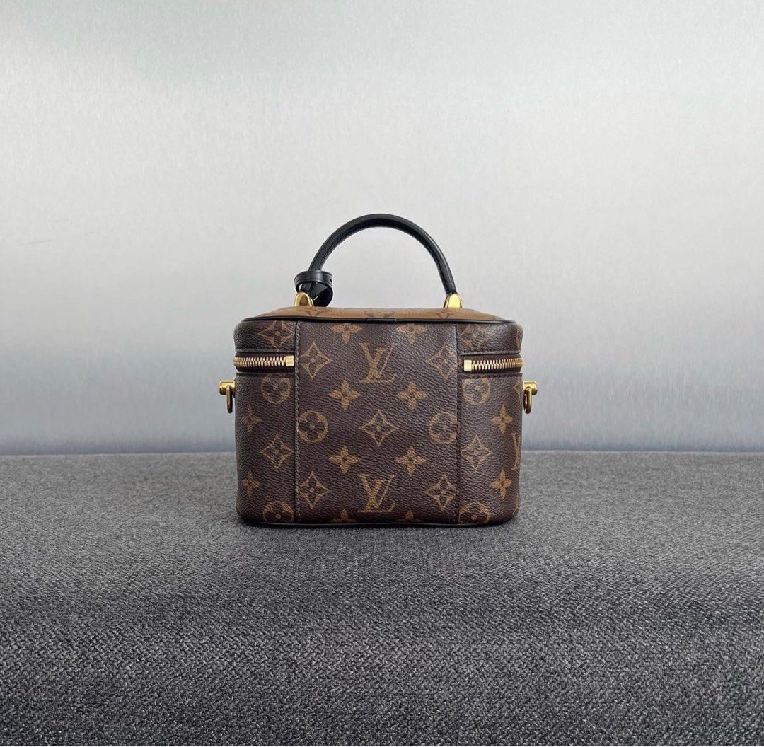 LV Vanity Pm Monogram reverse Ghw, Luxury, Bags & Wallets on Carousell