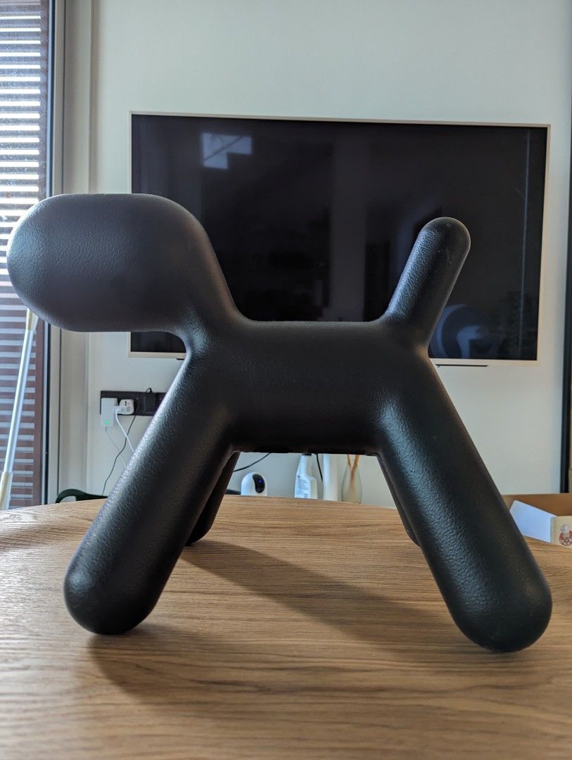 Magis puppy black dog herman miller, Furniture & Home Living, Furniture ...