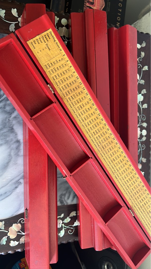 Mahjong tiles and counter holders, c1930, Hobbies & Toys, Memorabilia ...