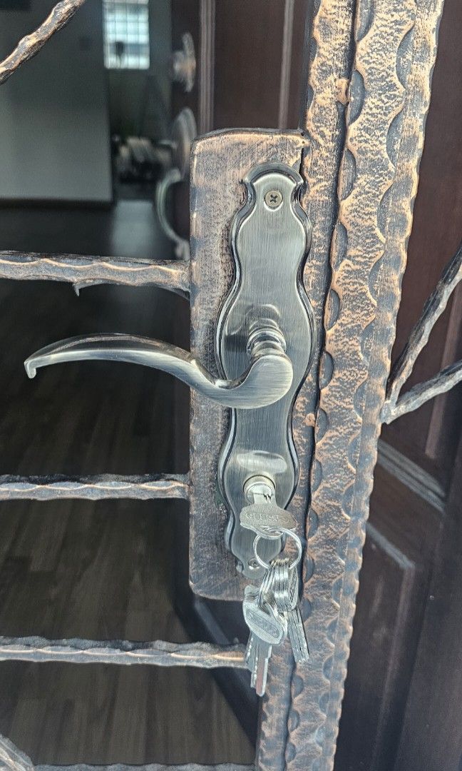 Main gate lock, Furniture & Home Living, Security & Locks, Locks, Doors ...