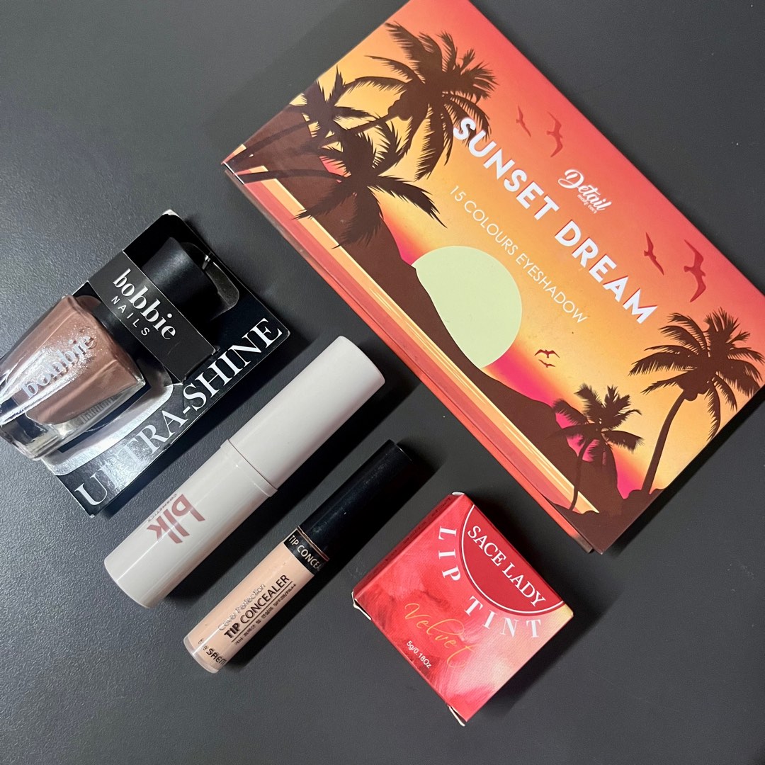 Makeup Bundle D - Detail Makeover, The Saem, Sace Lady, Bobbie Nails ...