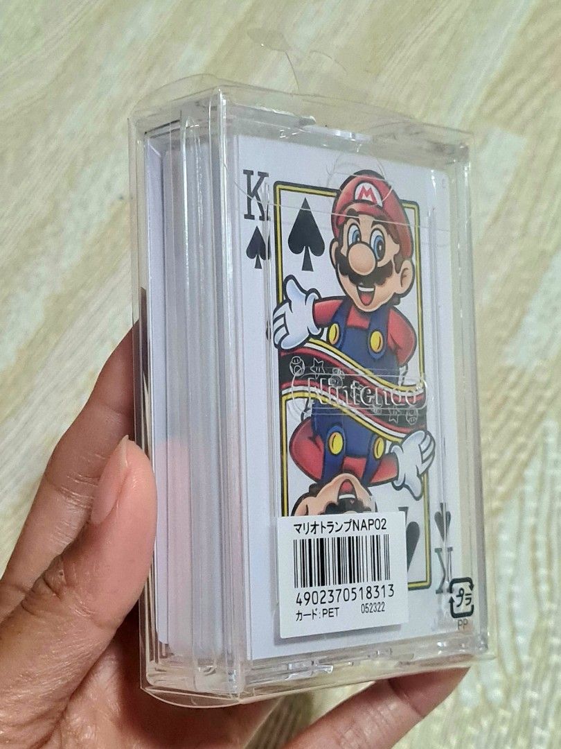 Mario Poker Cards Mario Bros playing cards Nap-02, Hobbies & Toys, Toys ...
