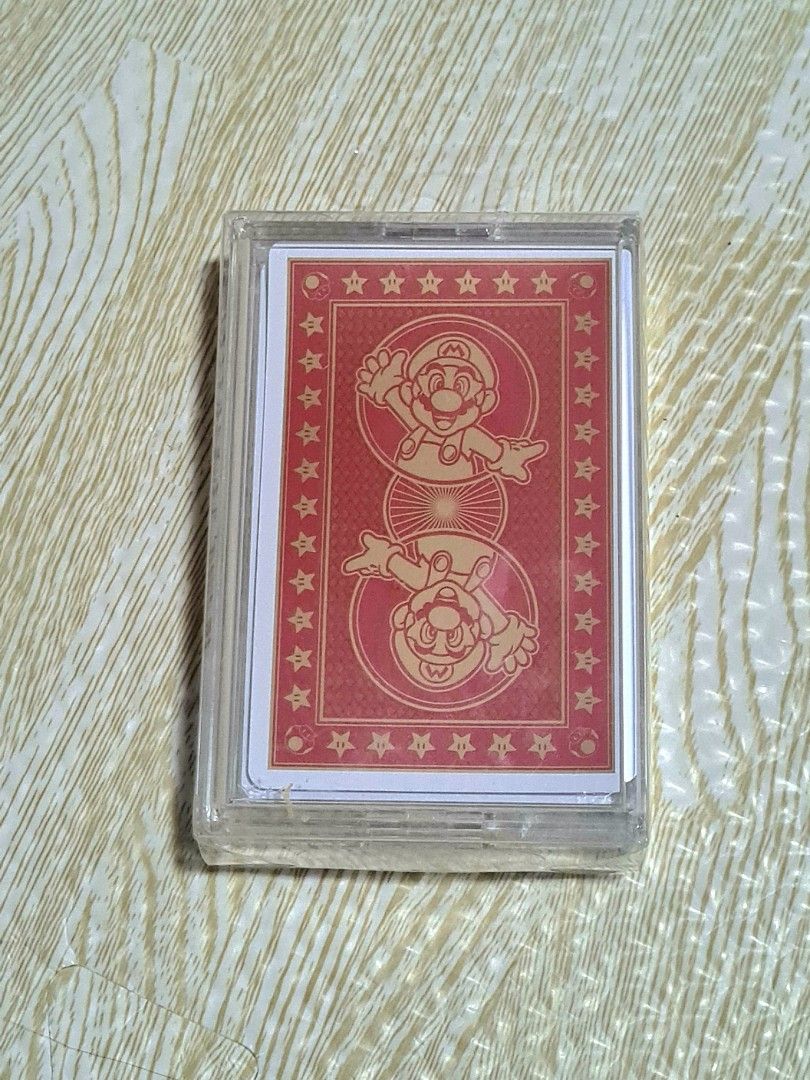 Mario Poker Cards Mario Bros playing cards Nap-02, Hobbies & Toys, Toys ...