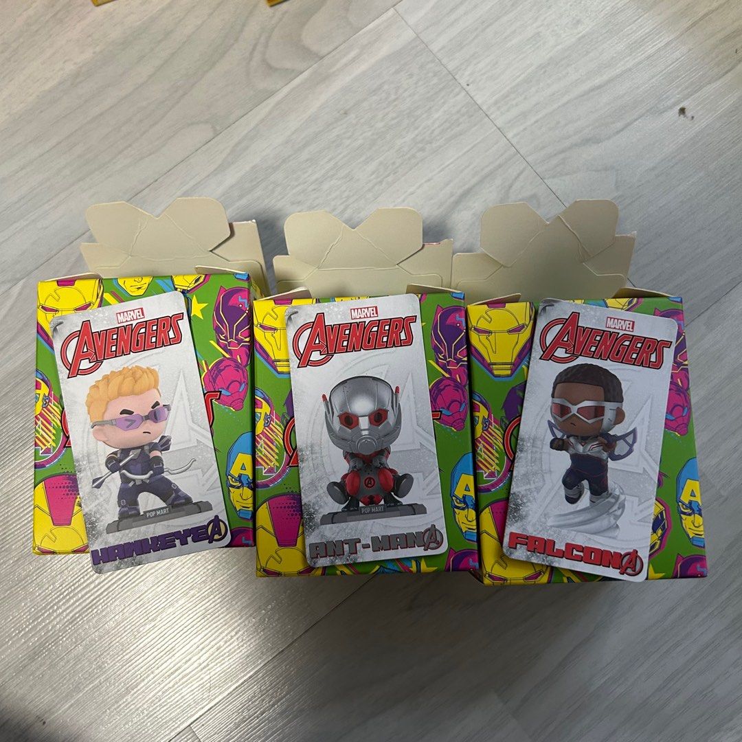 marvel avengers popmart, Hobbies & Toys, Toys & Games on Carousell
