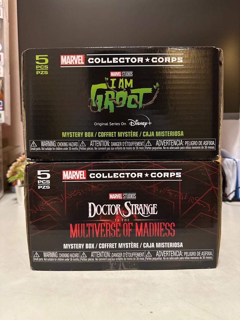Marvel Collector Corps - I Am Groot & Doctor Strange Multiverse of ...