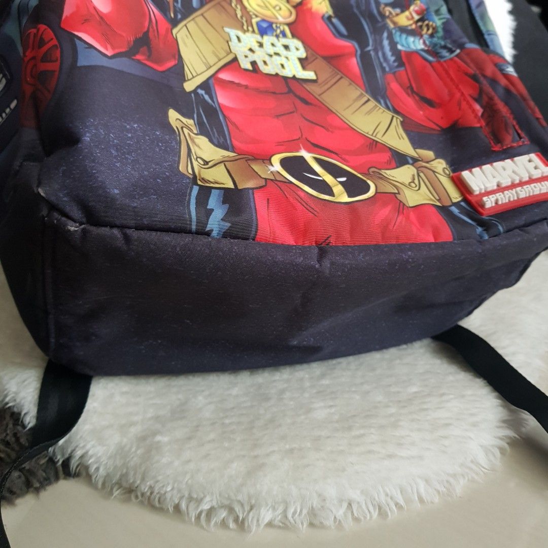 Marvel King Deadpool Sprayground Backpack, Men's Fashion, Bags ...