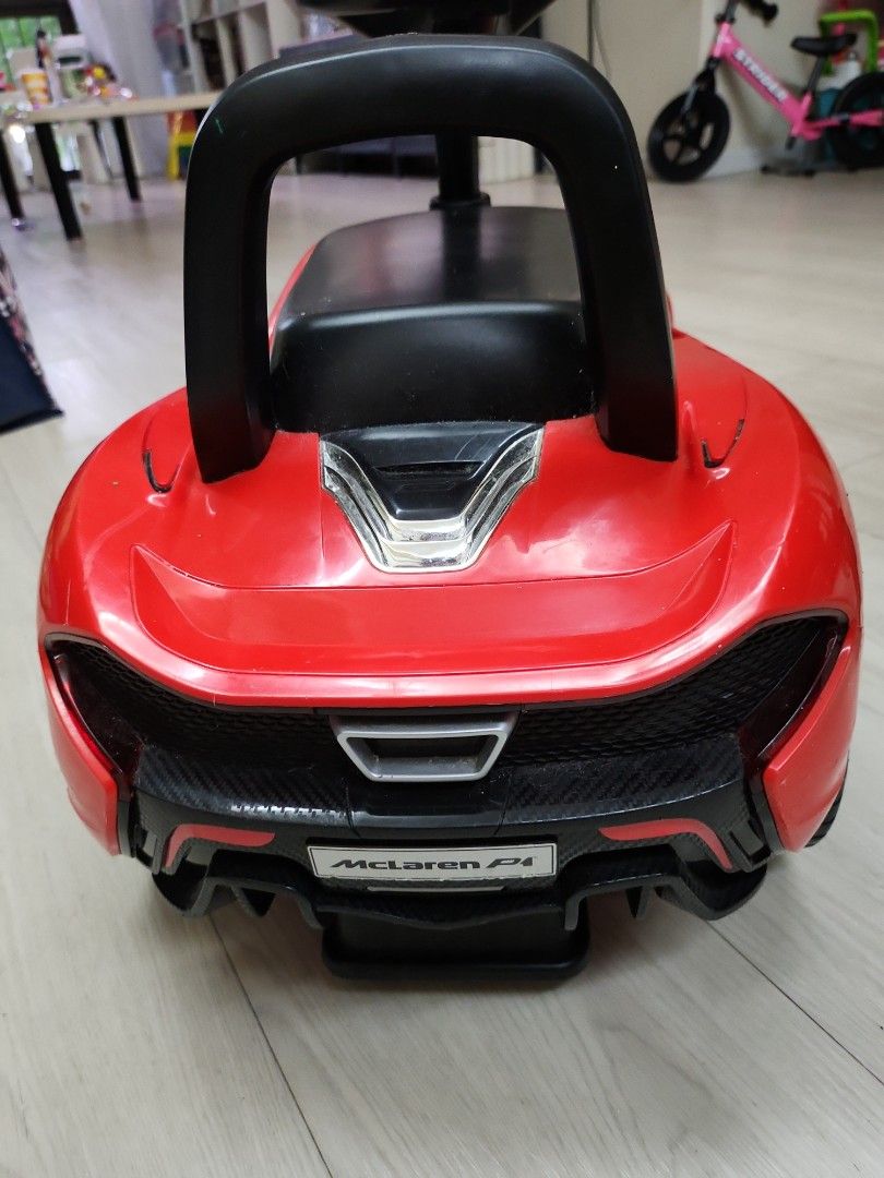 McLaren P1 Red Ride On Car, Babies & Kids, Infant Playtime on Carousell