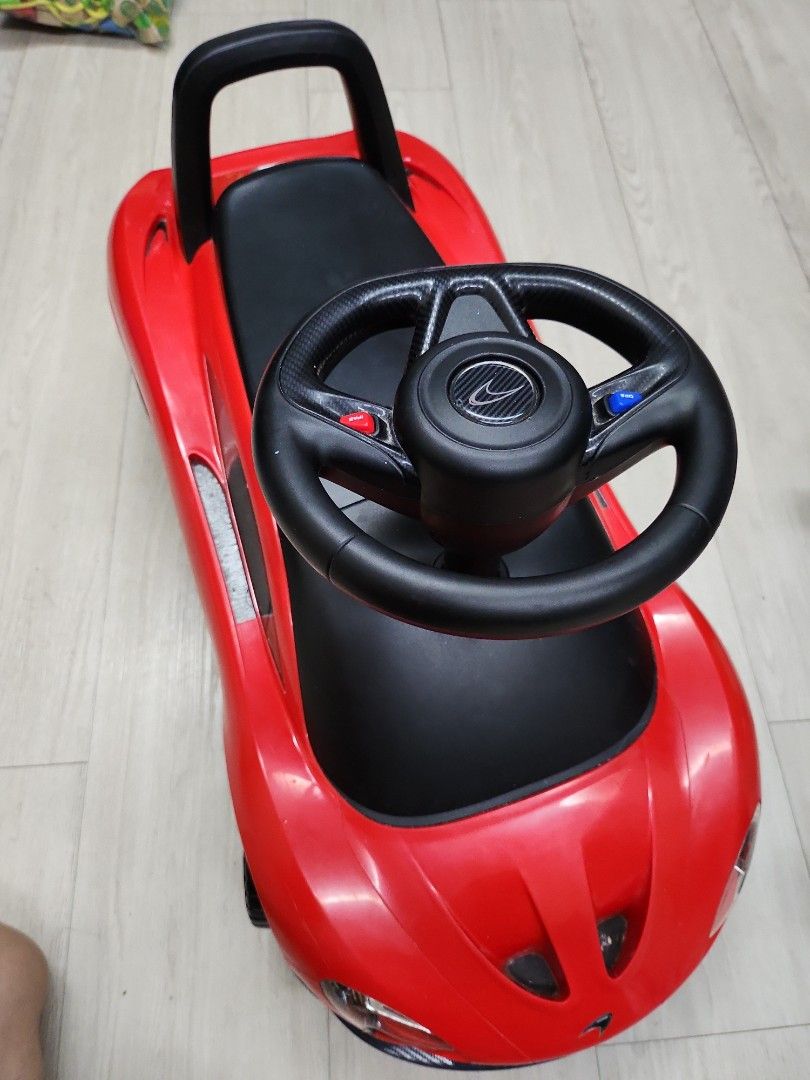 McLaren P1 Red Ride On Car, Babies & Kids, Infant Playtime on Carousell