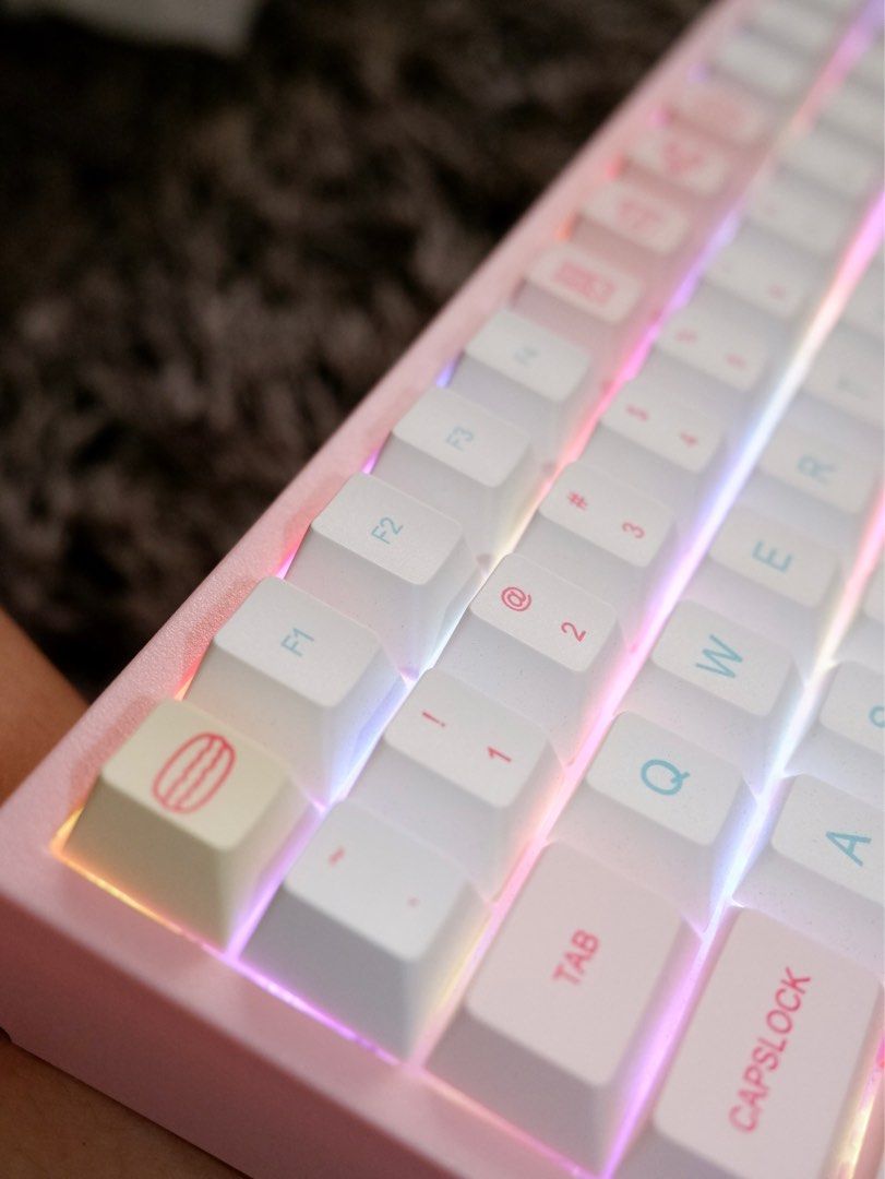MECHANICAL KEYBOARD (YUNZII YZ84 MACARON) on Carousell
