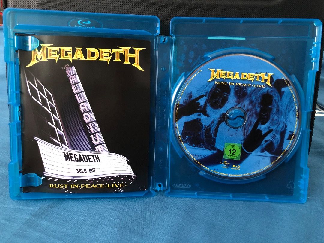 MEGADETH - Rust In Peace Live (20th Anniversary Performance), Hobbies ...