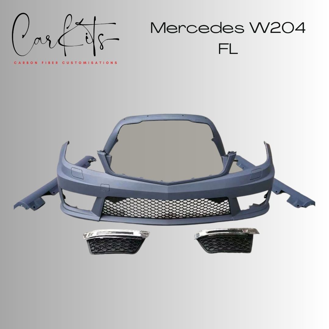 Mercedes Benz FL W204/C180/C200/C250/C300 Conversion to C63 Full ...