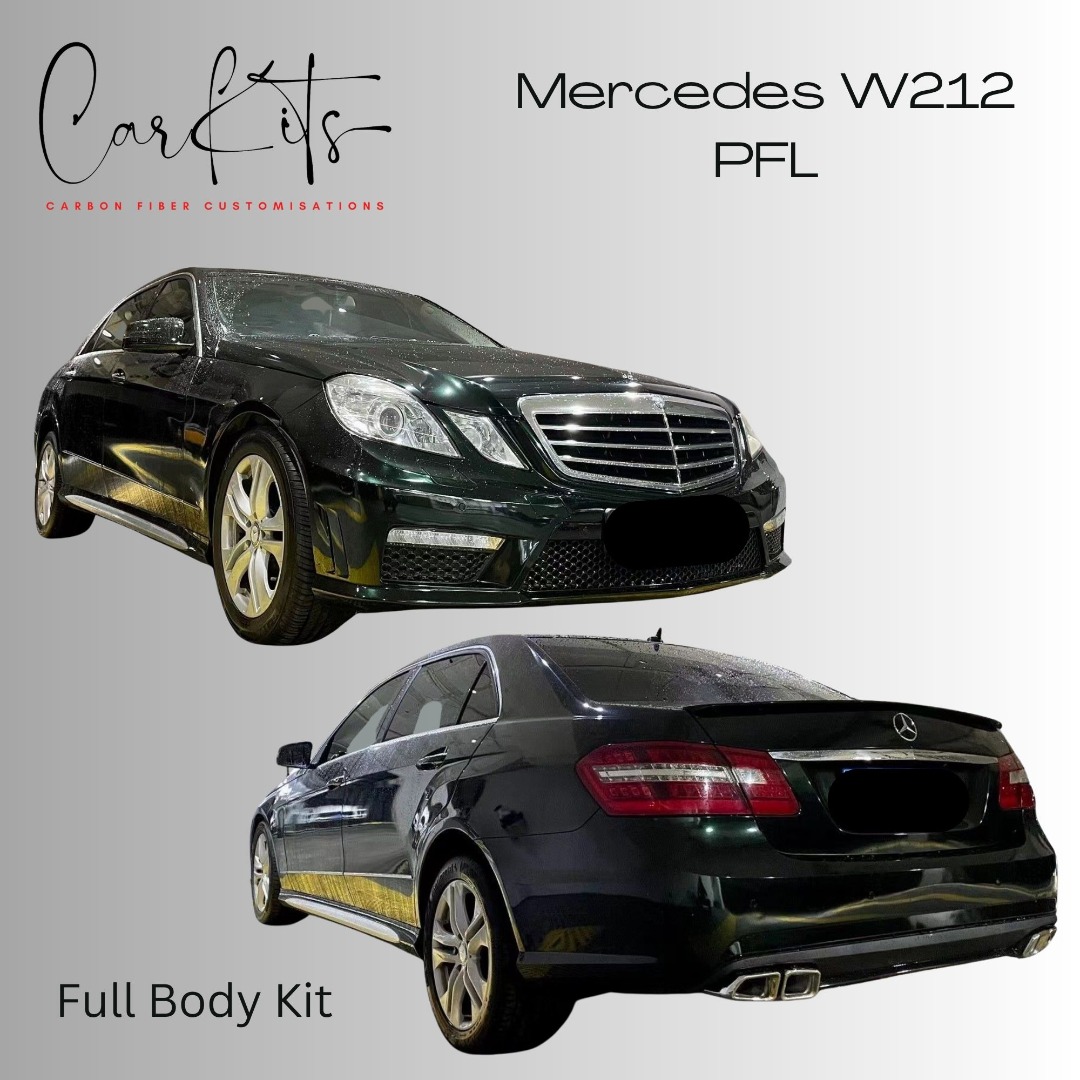 Mercedes Benz PFL W212/E200/E250 Full BodyKit Conversion to E63 , Car Accessories, Accessories ...