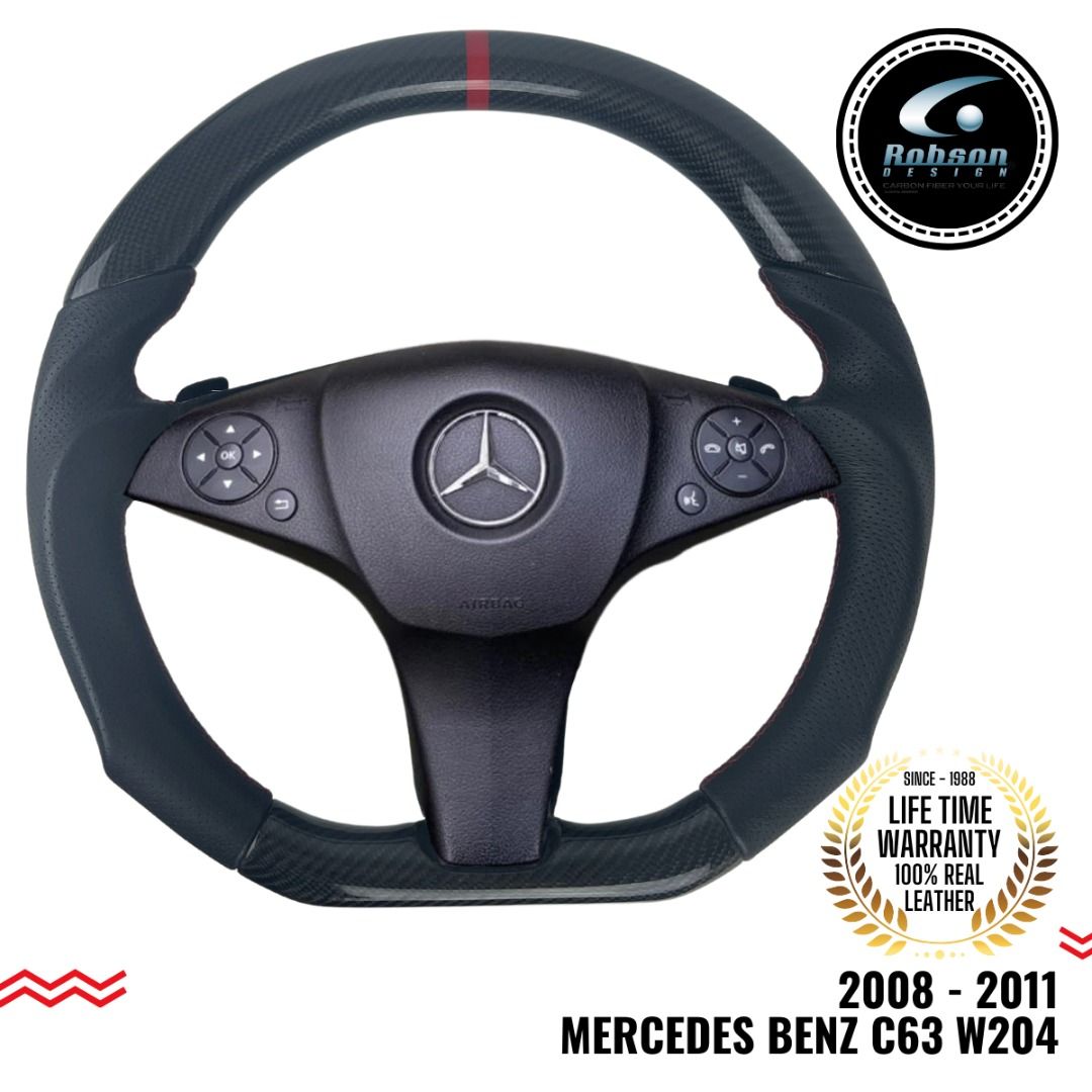 Mercedes Benz Carbon Fiber Steering Wheel Robson Design customized, Car ...