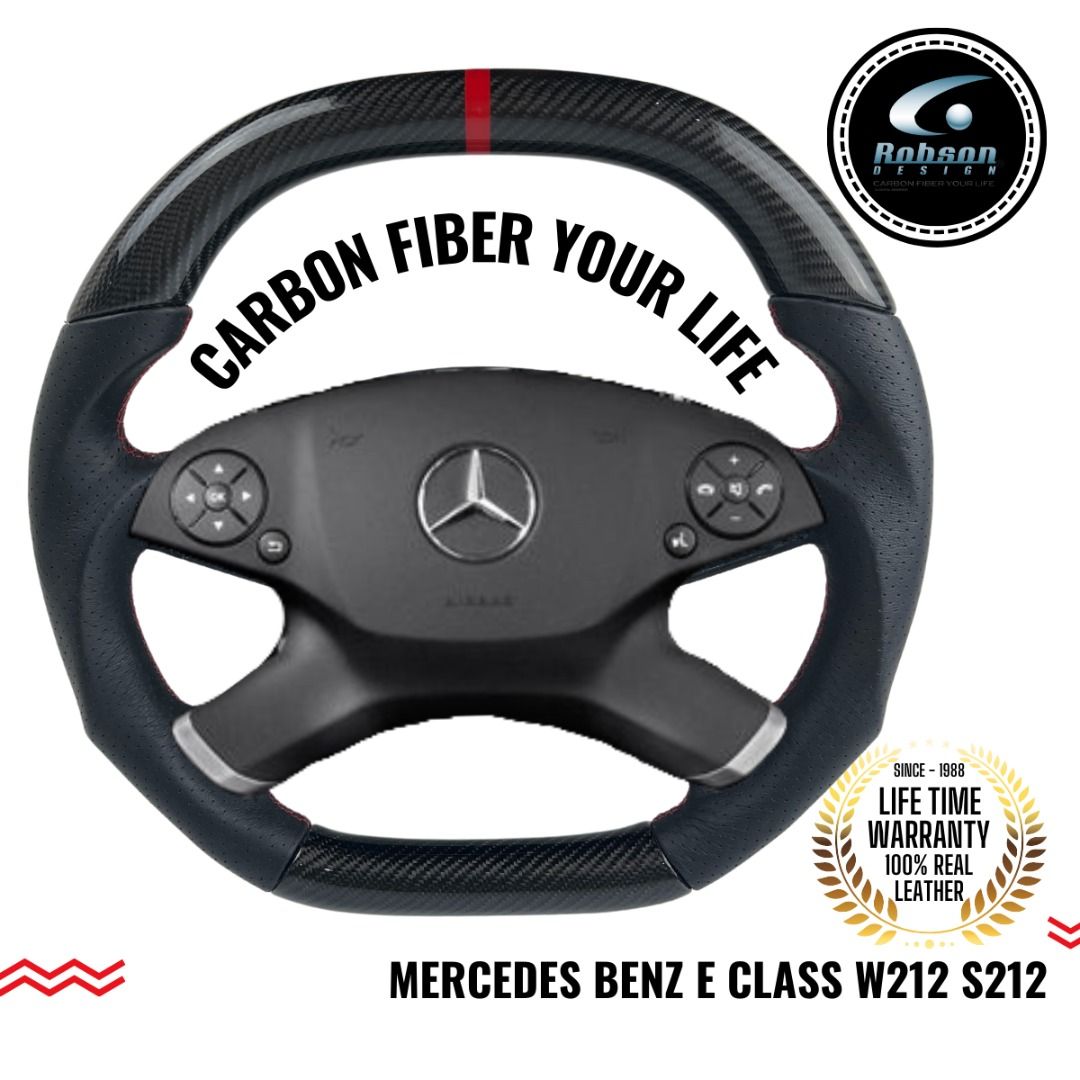 Mercedes Benz Carbon Fiber Steering Wheel Robson Design customized, Car ...