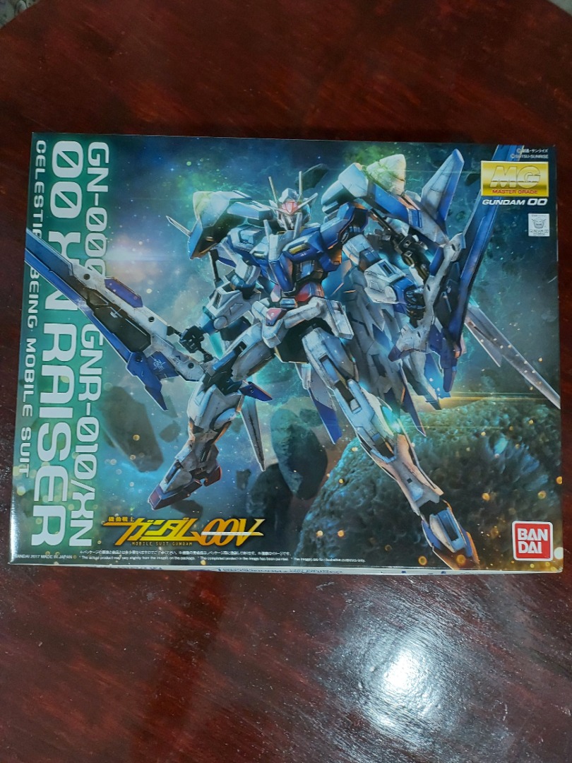MG 00 Gundam XN Raiser Gunpla, Hobbies & Toys, Toys & Games on Carousell