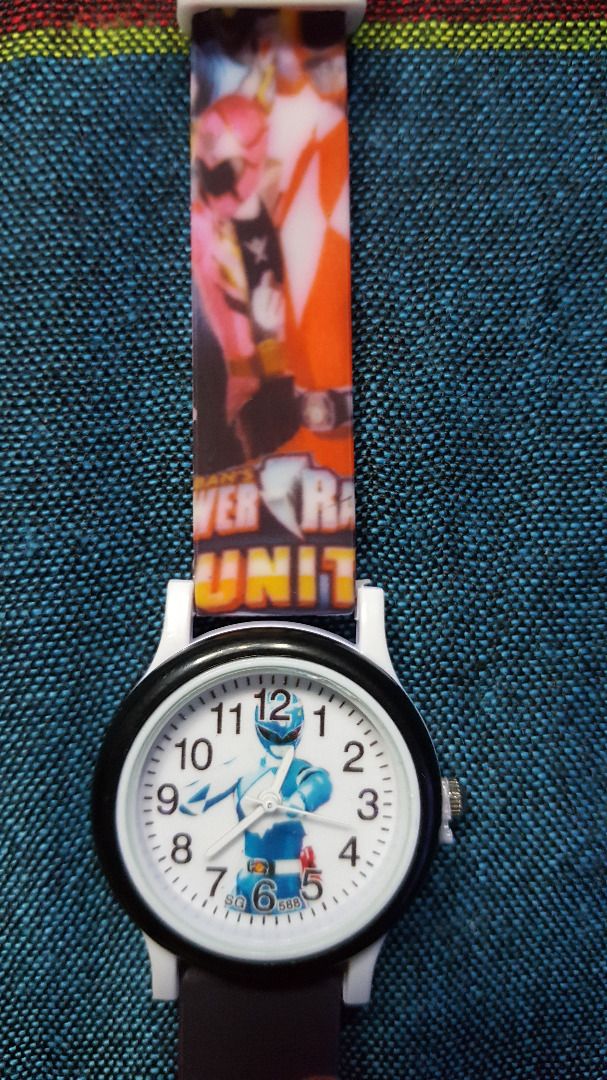 MIGHTY MORPHIN POWER RANGERS BLUE RANGER WATCH / JAM RANGER BIRU BILLY ...