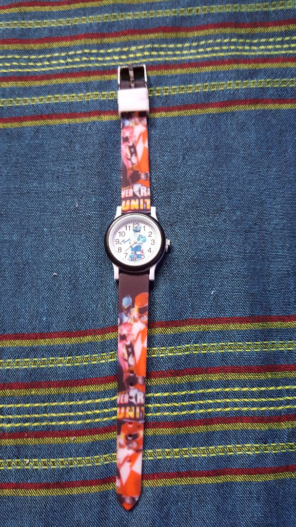 MIGHTY MORPHIN POWER RANGERS BLUE RANGER WATCH / JAM RANGER BIRU BILLY ...