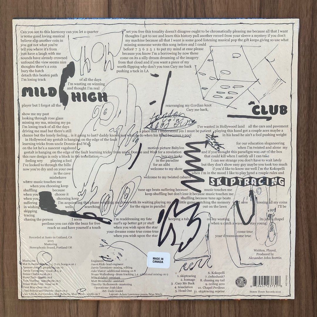 Mild High Club - Skiptracing vinyl, Hobbies & Toys, Music & Media ...