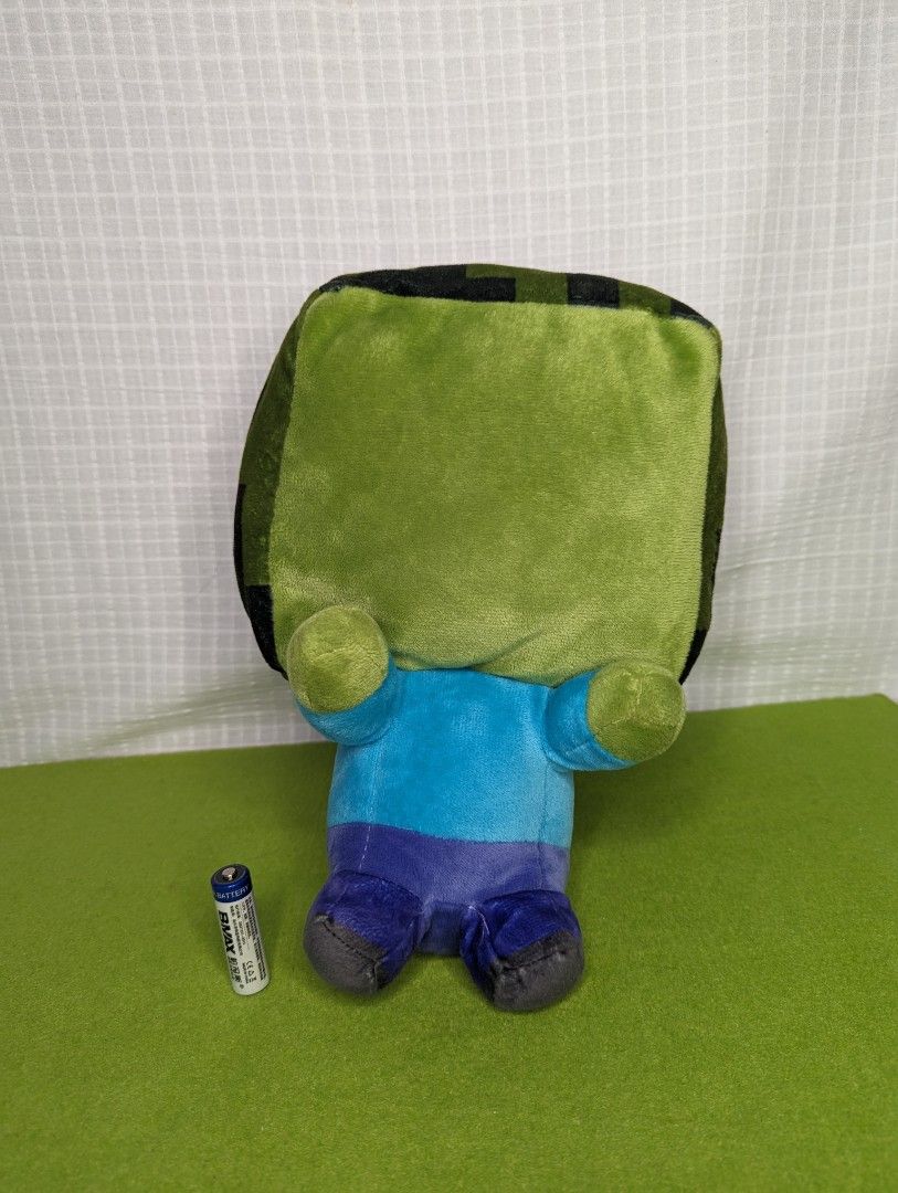 Mojang Minecraft Crawler Zombie Plush Soft Toy, Hobbies & Toys, Toys ...
