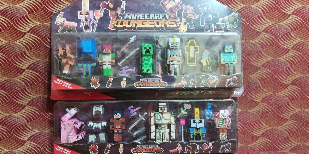 Minecraft Dungeons Set, Hobbies & Toys, Toys & Games on Carousell
