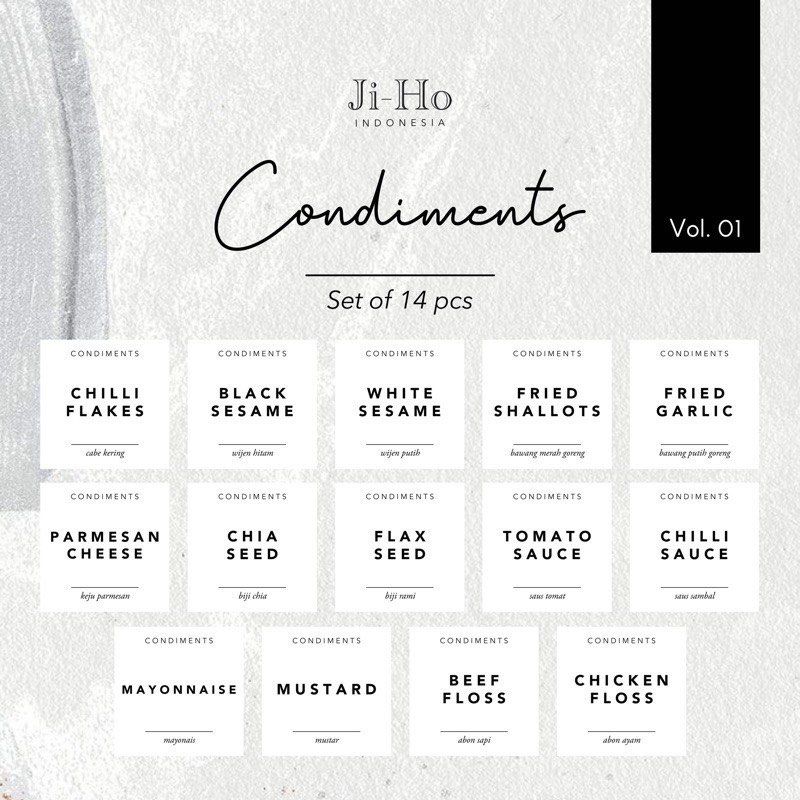 Minimalist Labels, Furniture & Home Living, Home Decor, Other Home ...