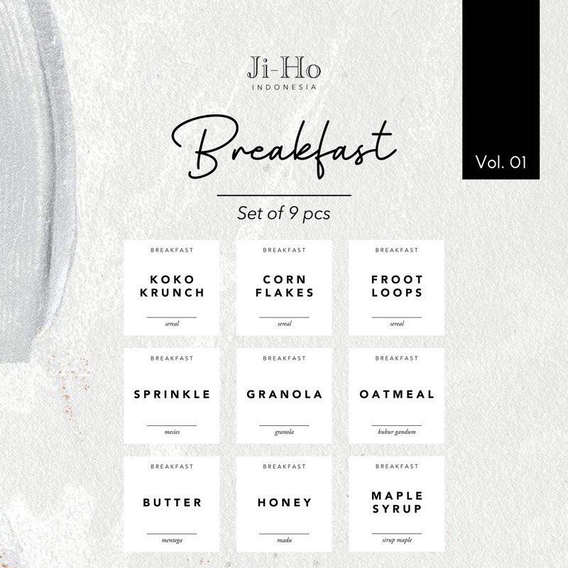 Minimalist Labels, Furniture & Home Living, Home Decor, Other Home ...