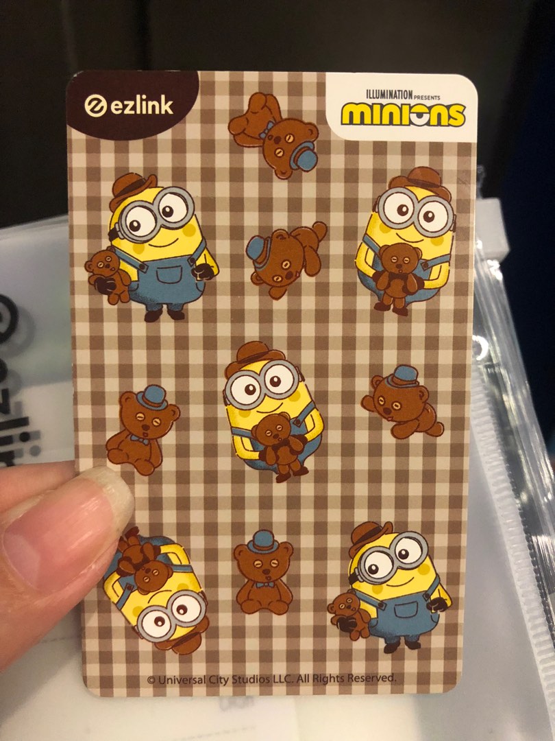 Minion Ezlink Card, Tickets & Vouchers, Local Attractions & Transport ...