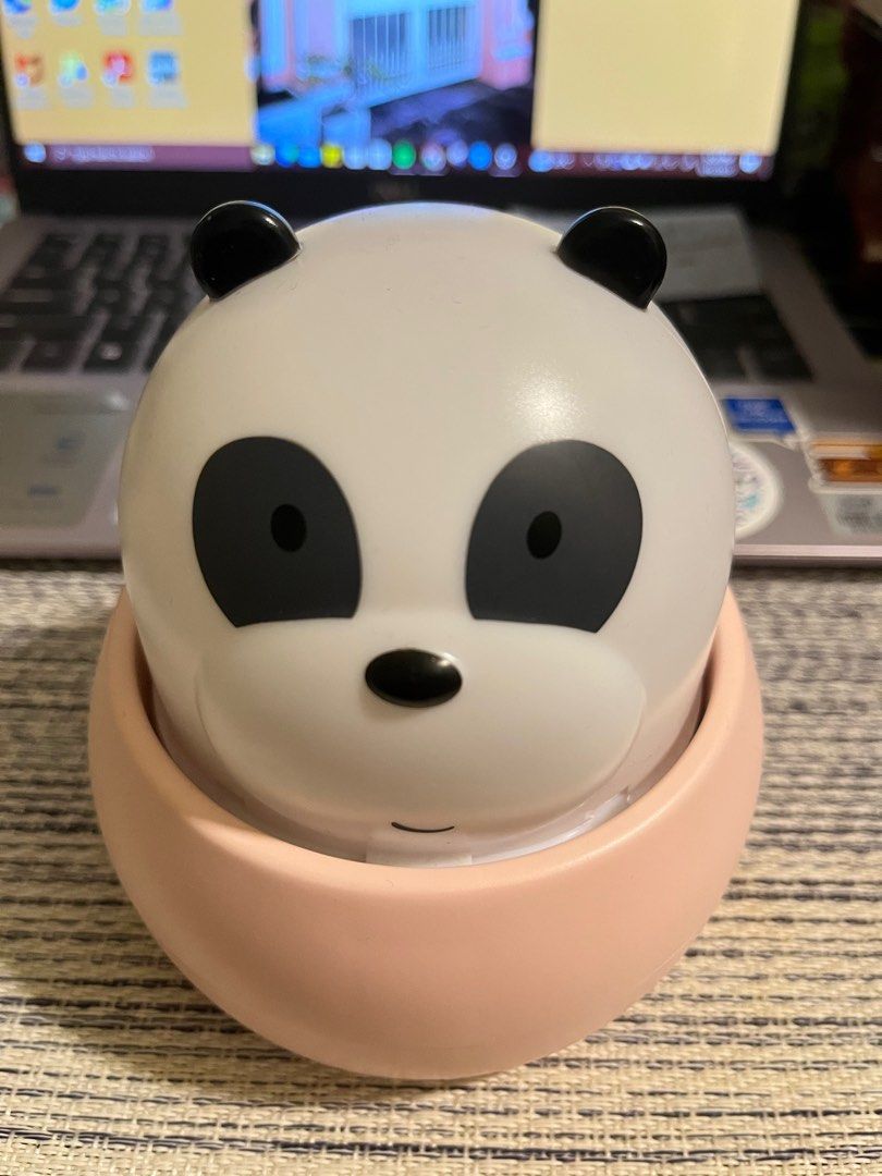 Miniso We Bare Bears Night Light Lamp, Furniture & Home Living ...