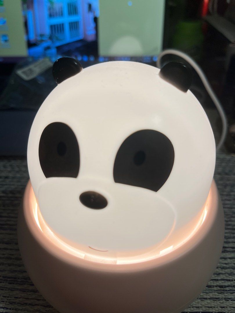 Miniso We Bare Bears Night Light Lamp, Furniture & Home Living ...