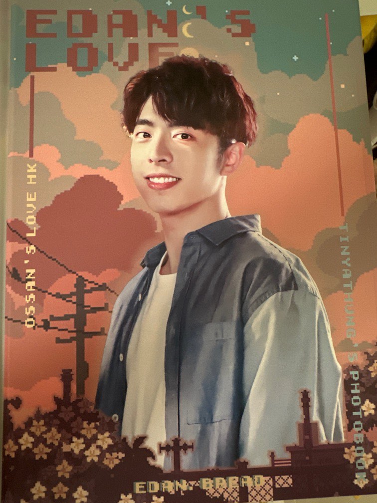 Mirror Edan 大叔的愛 photobook 寫真集, 興趣及遊戲, 書本 & 文具, 雜誌及其他 - Carousell