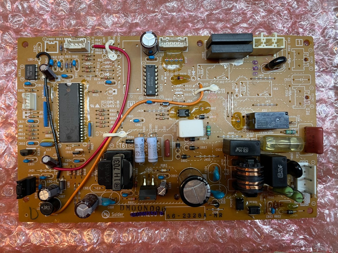 Mitsubishi Electric A/C Fan Motor & PC Board (Brand New Parts Bundle ...