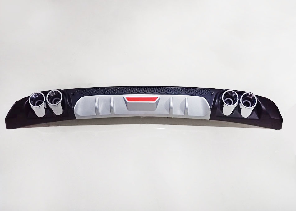 Mitsubishi Mirage G4 2019 to 2020 Two Tone Rear Bumper Diffuser with ...