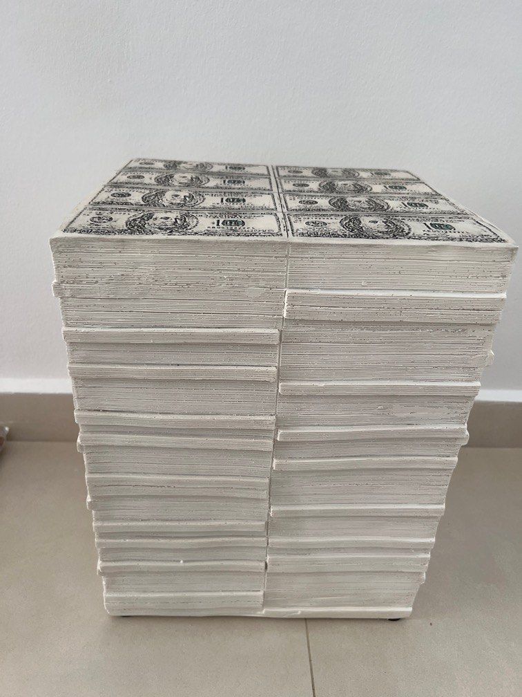 Money Dollar Stool Decoration, Furniture & Home Living, Furniture ...