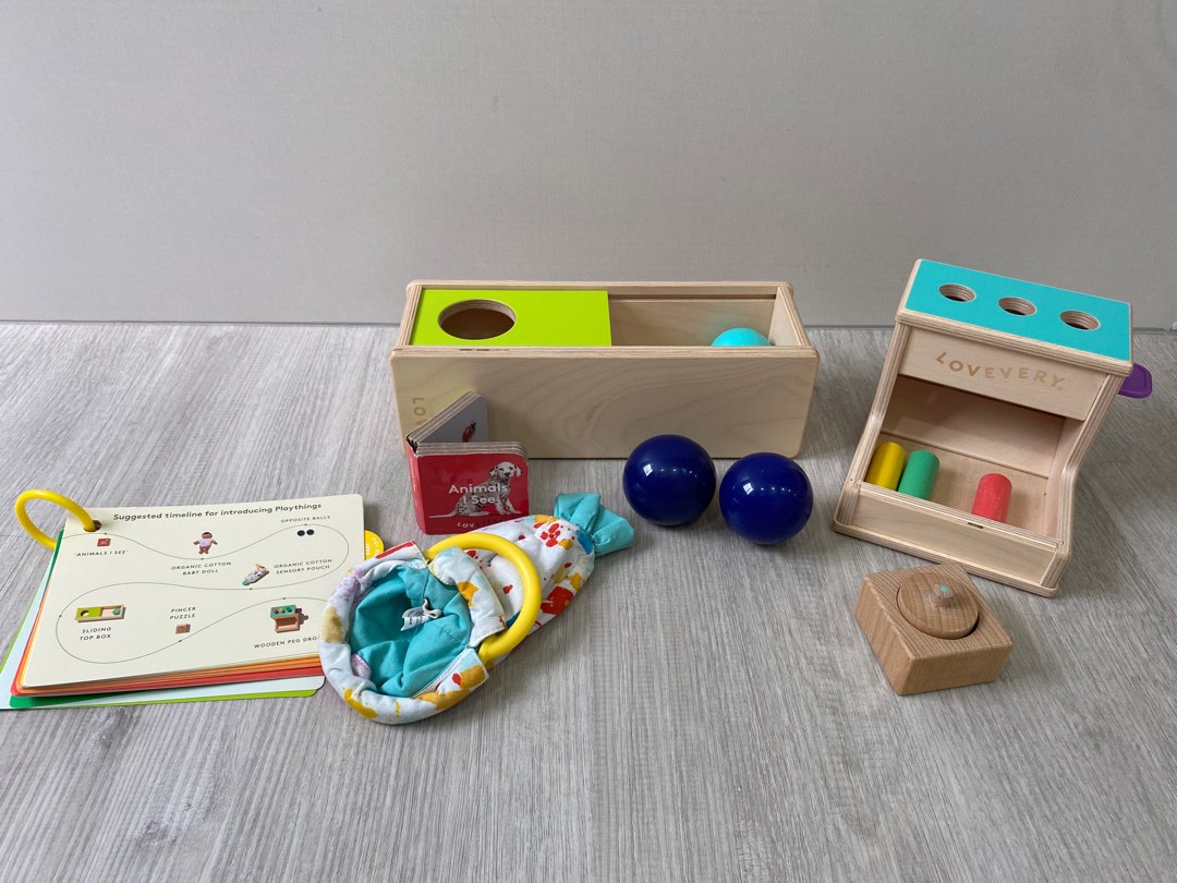 Montessori Lovevery Thinker Kit (11-12 months), Babies & Kids, Infant ...