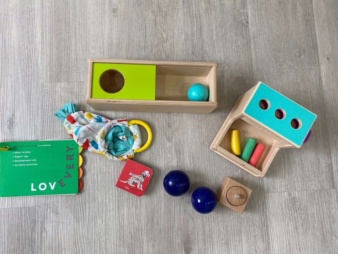 Montessori Lovevery Thinker Kit (11-12 months), Babies & Kids, Infant ...