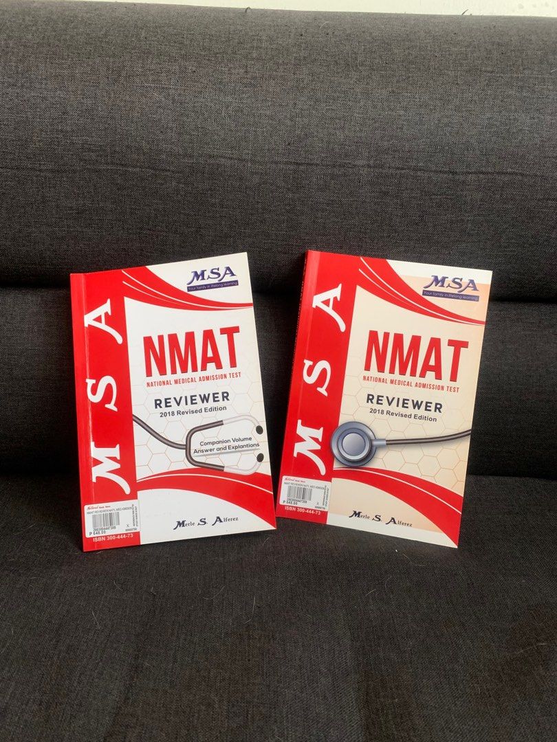MSA NMAT Reviewer Bundle, Hobbies & Toys, Books & Magazines, Textbooks ...