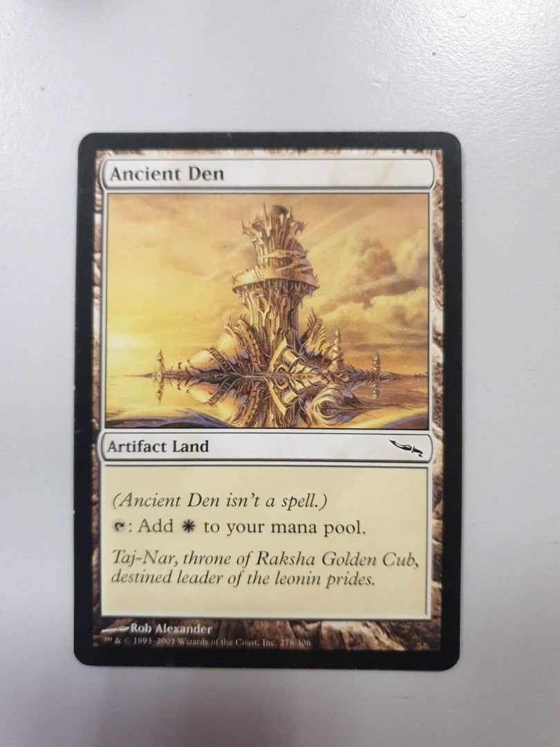 MTG - Ancient Den, Hobbies & Toys, Toys & Games on Carousell