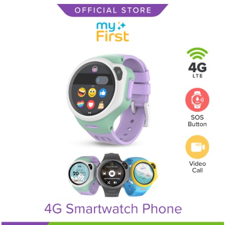 myFirst Fone R1 - 4G Smart Watch Phone for Kids with GPS Location ...